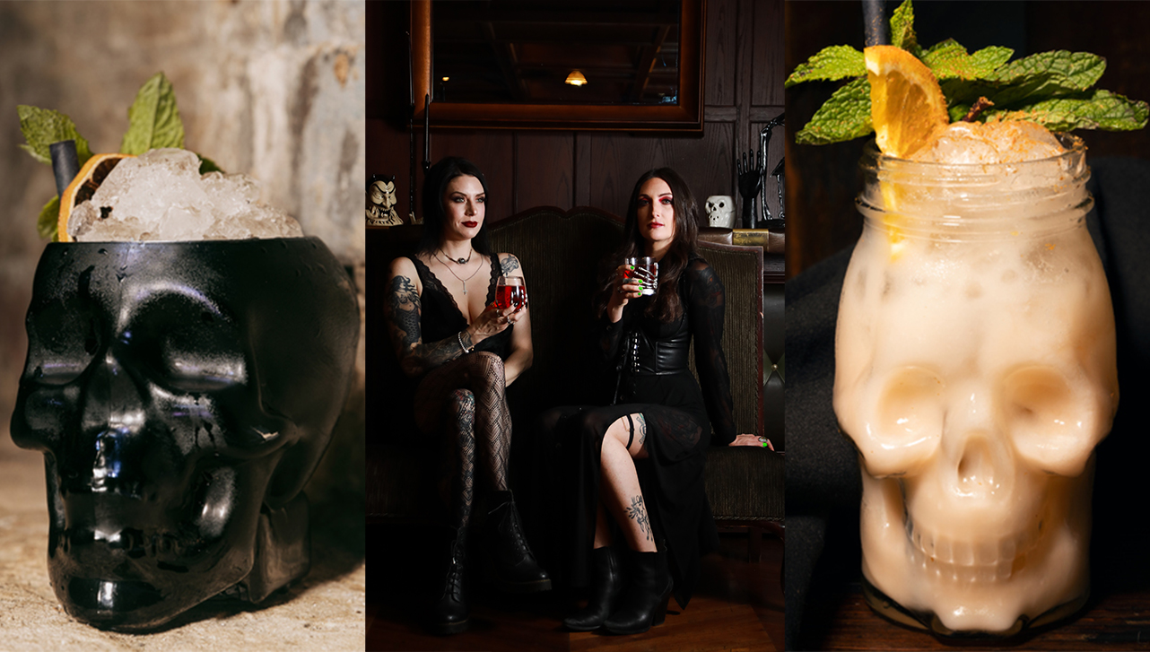 There's a Goth-Horror Halloween Cocktail Pop-Up In Vancouver Right Now