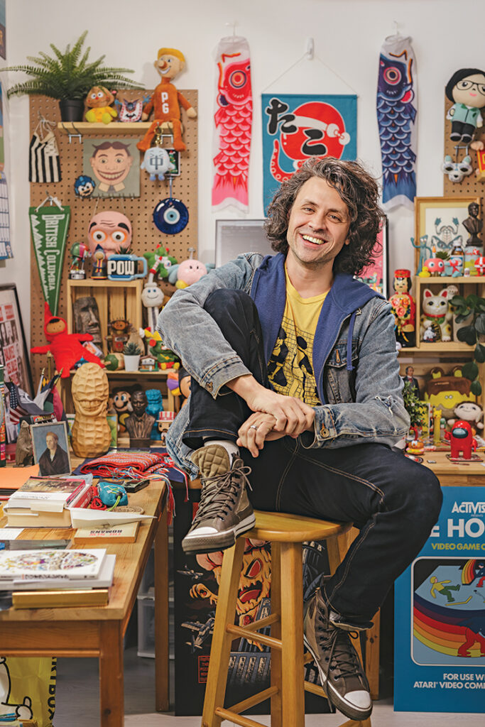 What's in the Background of Vancouver YouTuber J.J. McCullough's Videos?