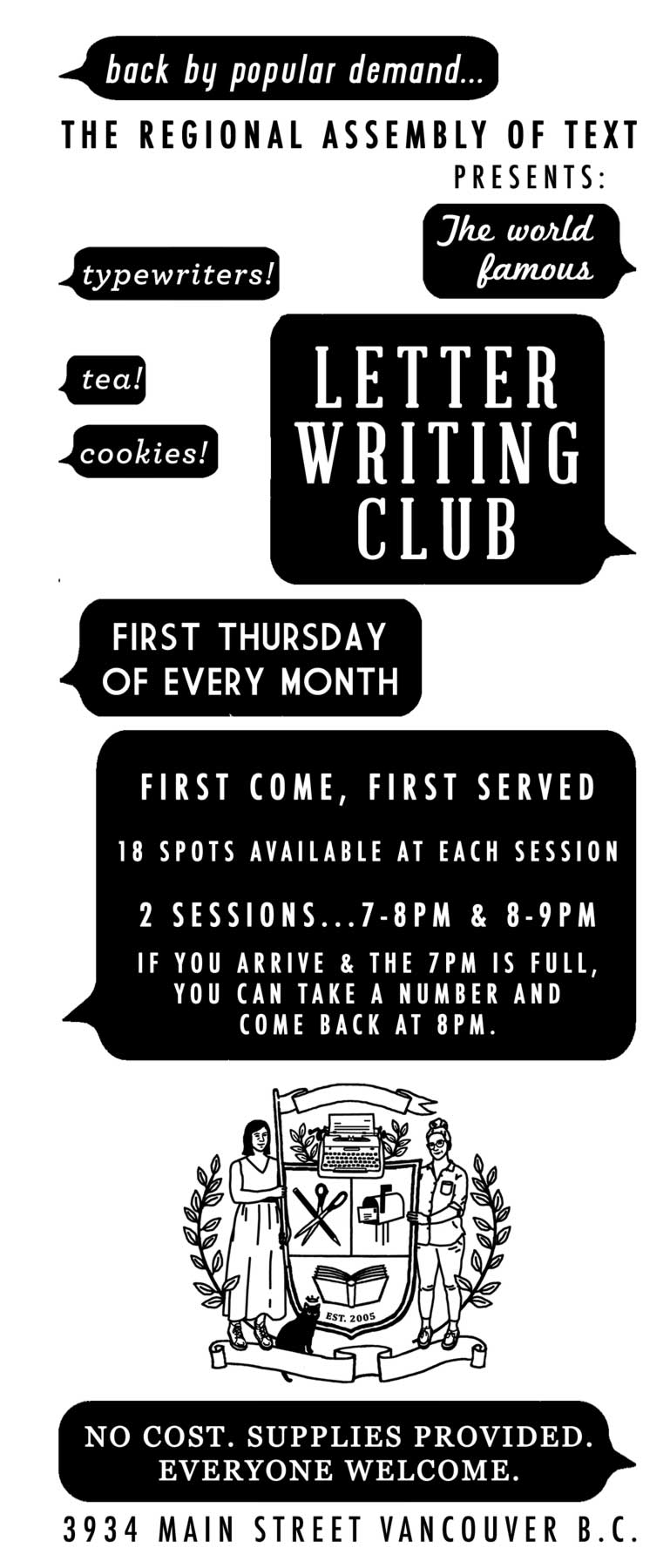 Letter Writing Club - Vancouver Magazine