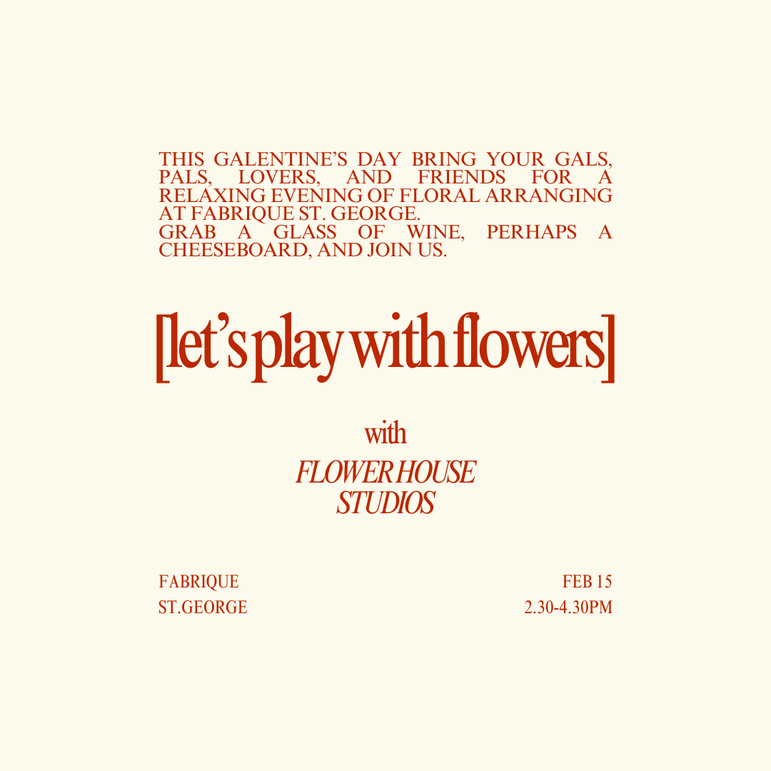 Let's play with flowers workshop - Vancouver Magazine